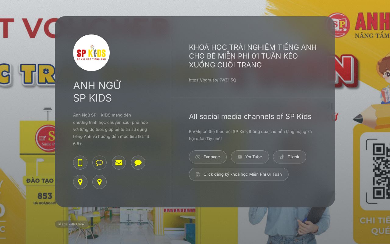 TRUNG TÂM ANH NGỮ SP KIDS